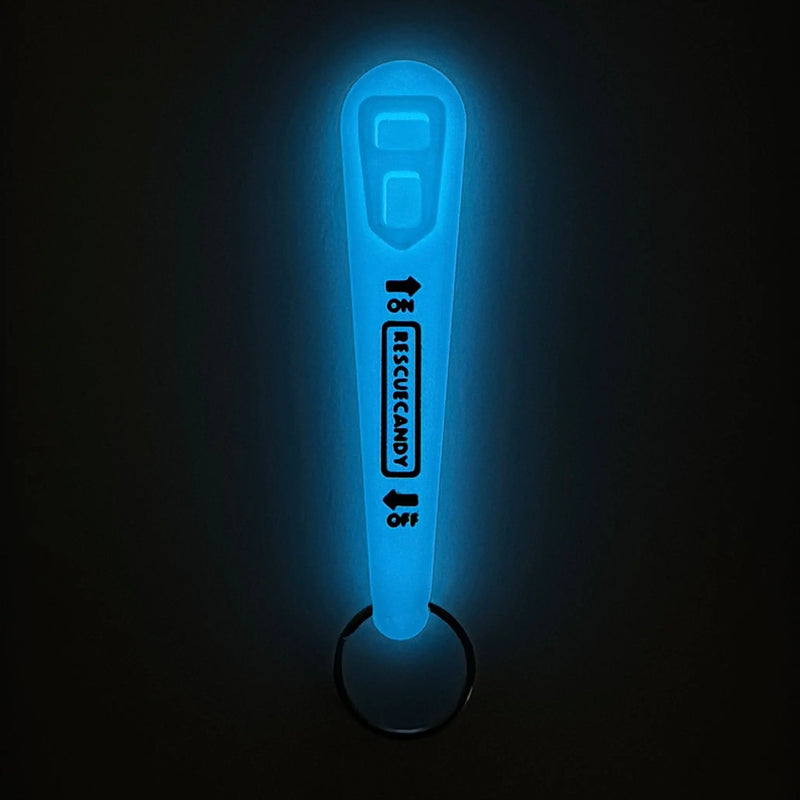 White Glow Blue Oxygen Wrench - Rescue Candy