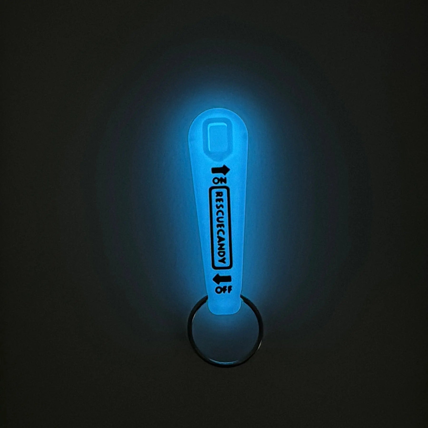 White Glow Blue Oxygen Wrench - Rescue Candy
